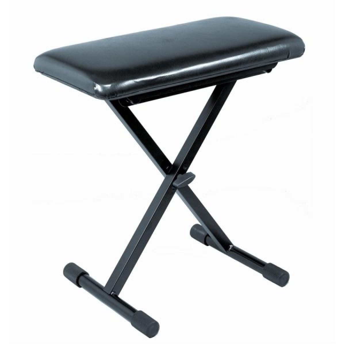 Quik Lok BX9 Small keyboard bench with compact 25x53cm vinyl seat cus ...