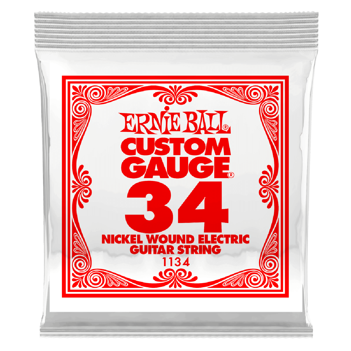 Ernie Ball Guitar Strings Nickel Wound Electric .034 Gauge - School Locker