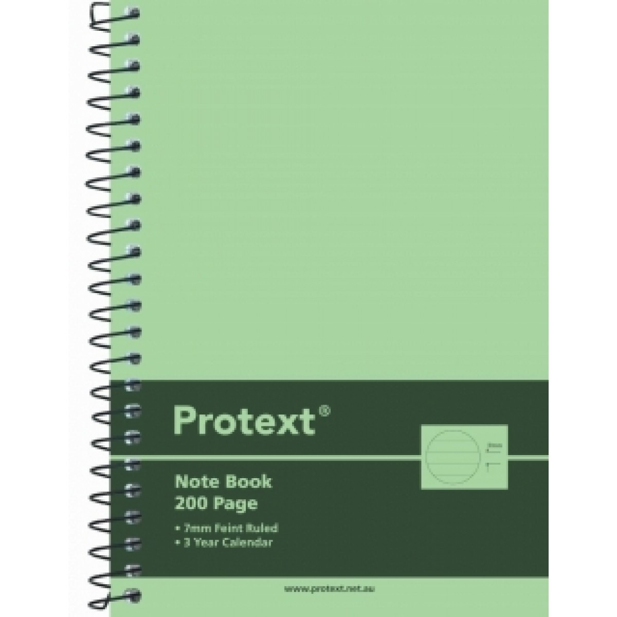 Protext A6 200pg PP Note Book Mixed Colours - School Locker