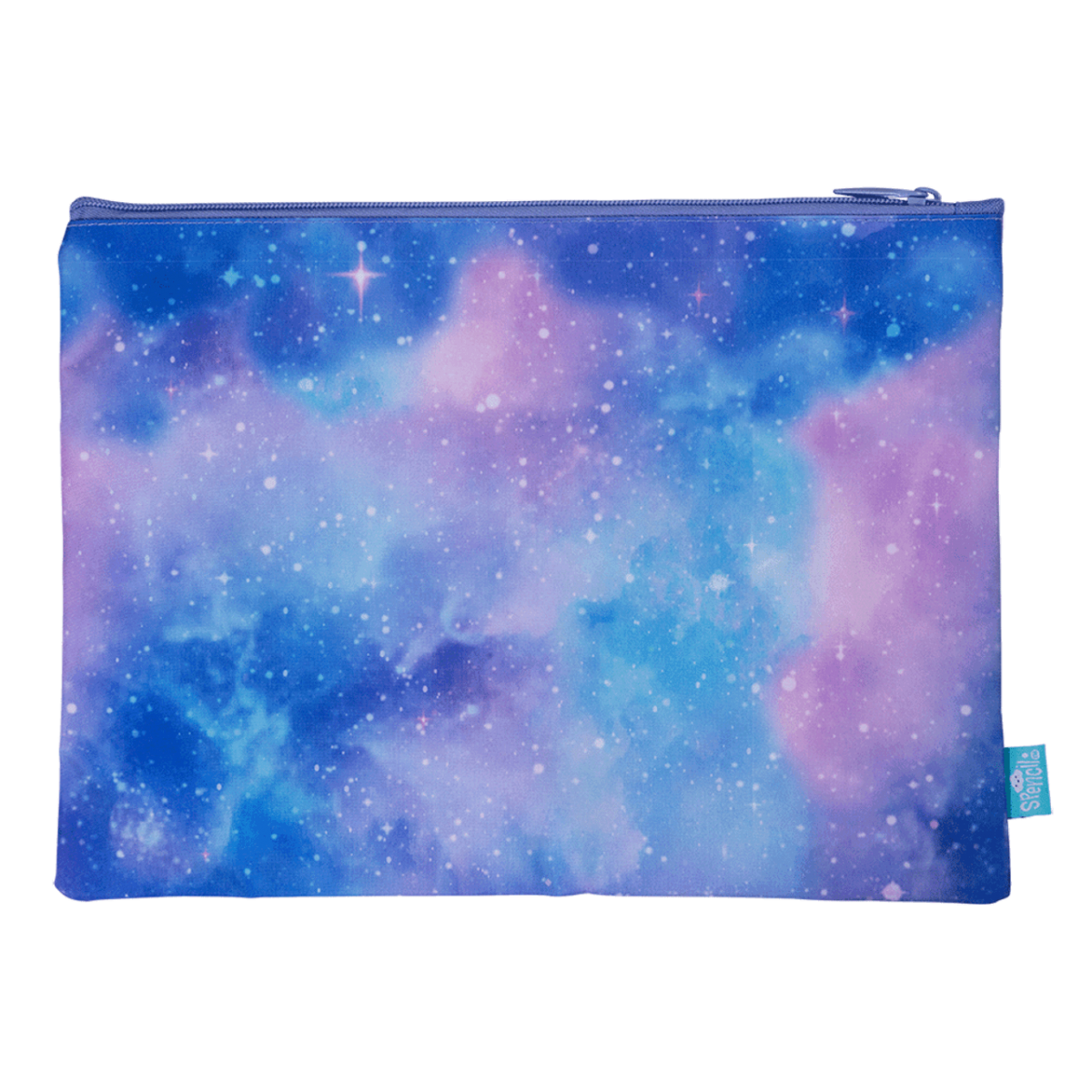 Spencil A4 Twin Zip Pencil Case - Cat-a-cosmic - School Locker