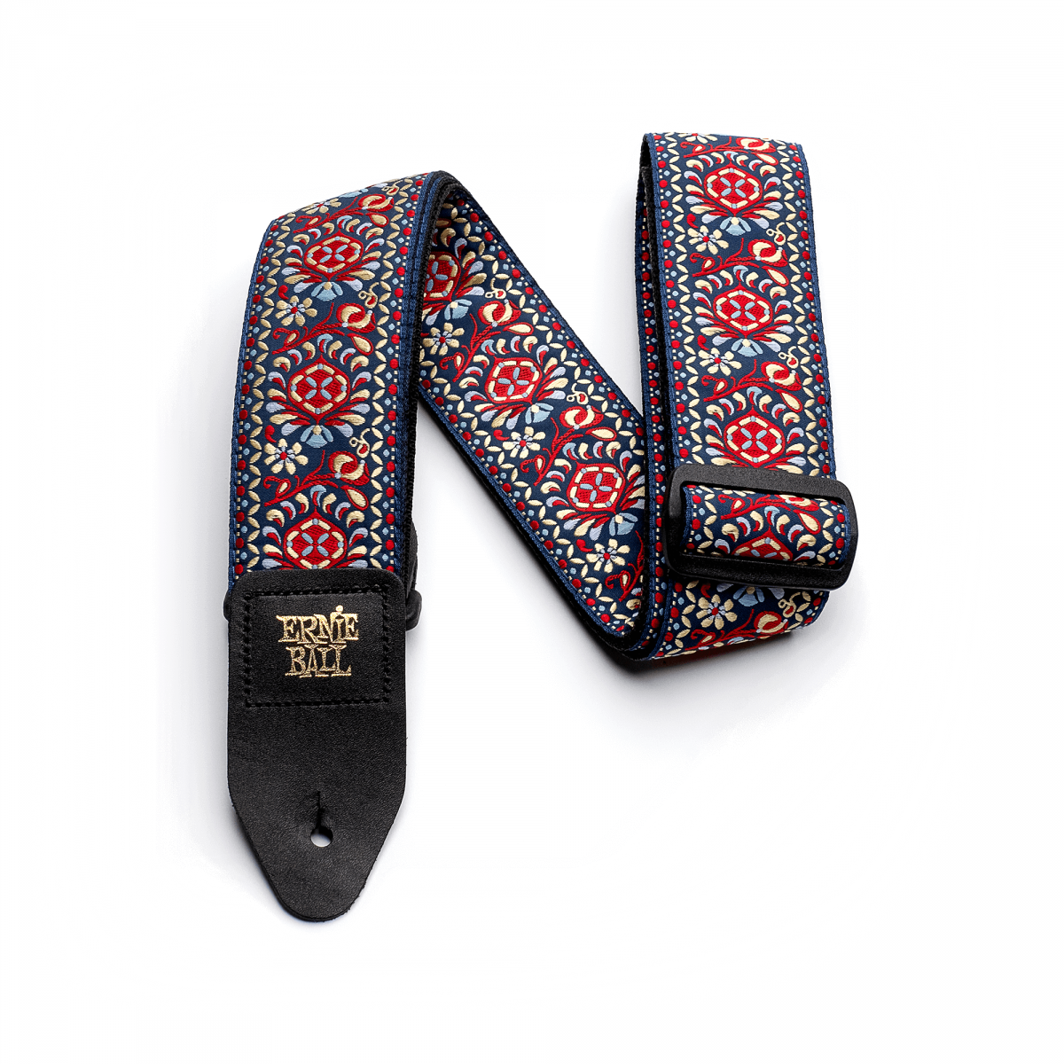 Ernie Ball Polypro Guitar Strap in Royal Bloom - School Locker