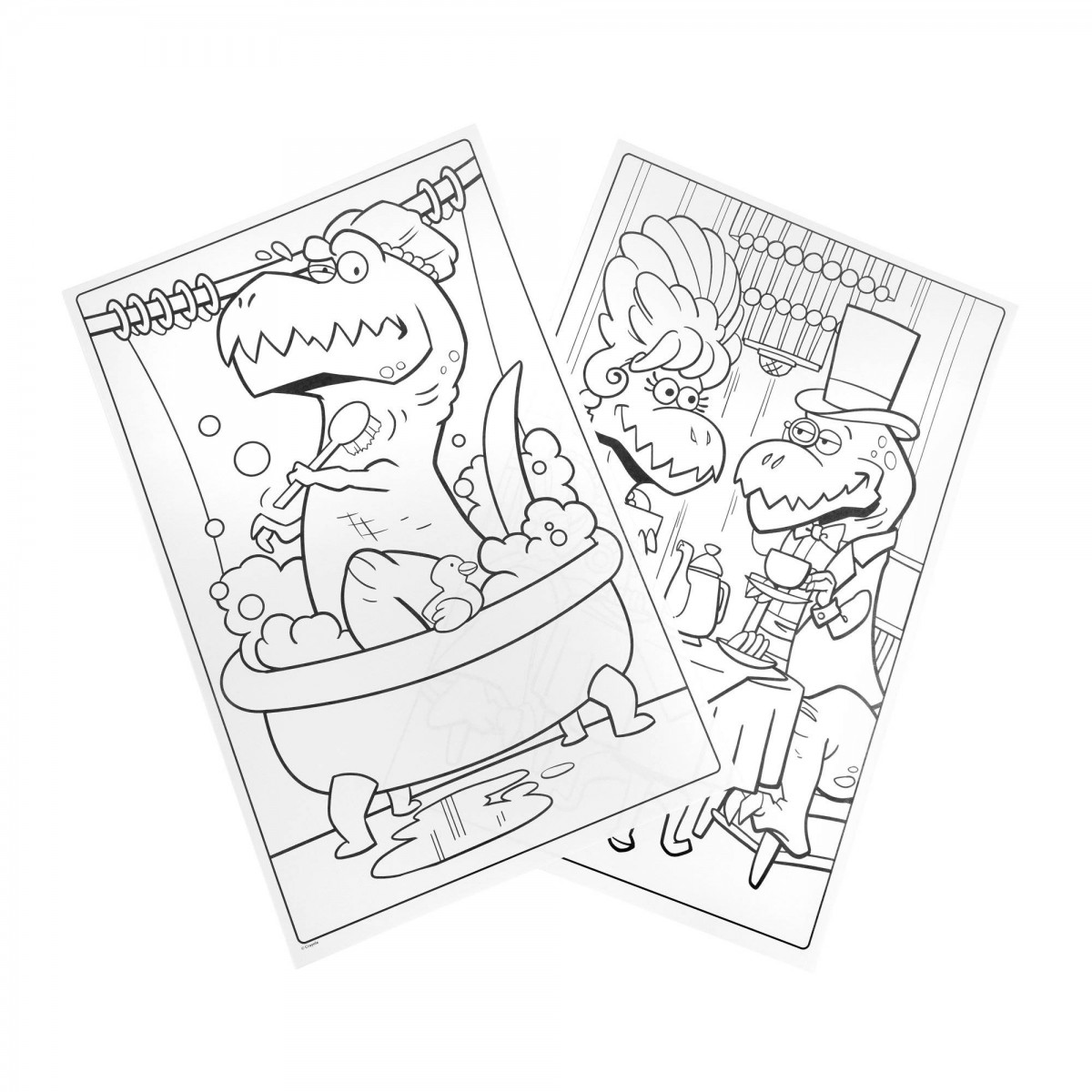 crayola coloring pages dinosaurs