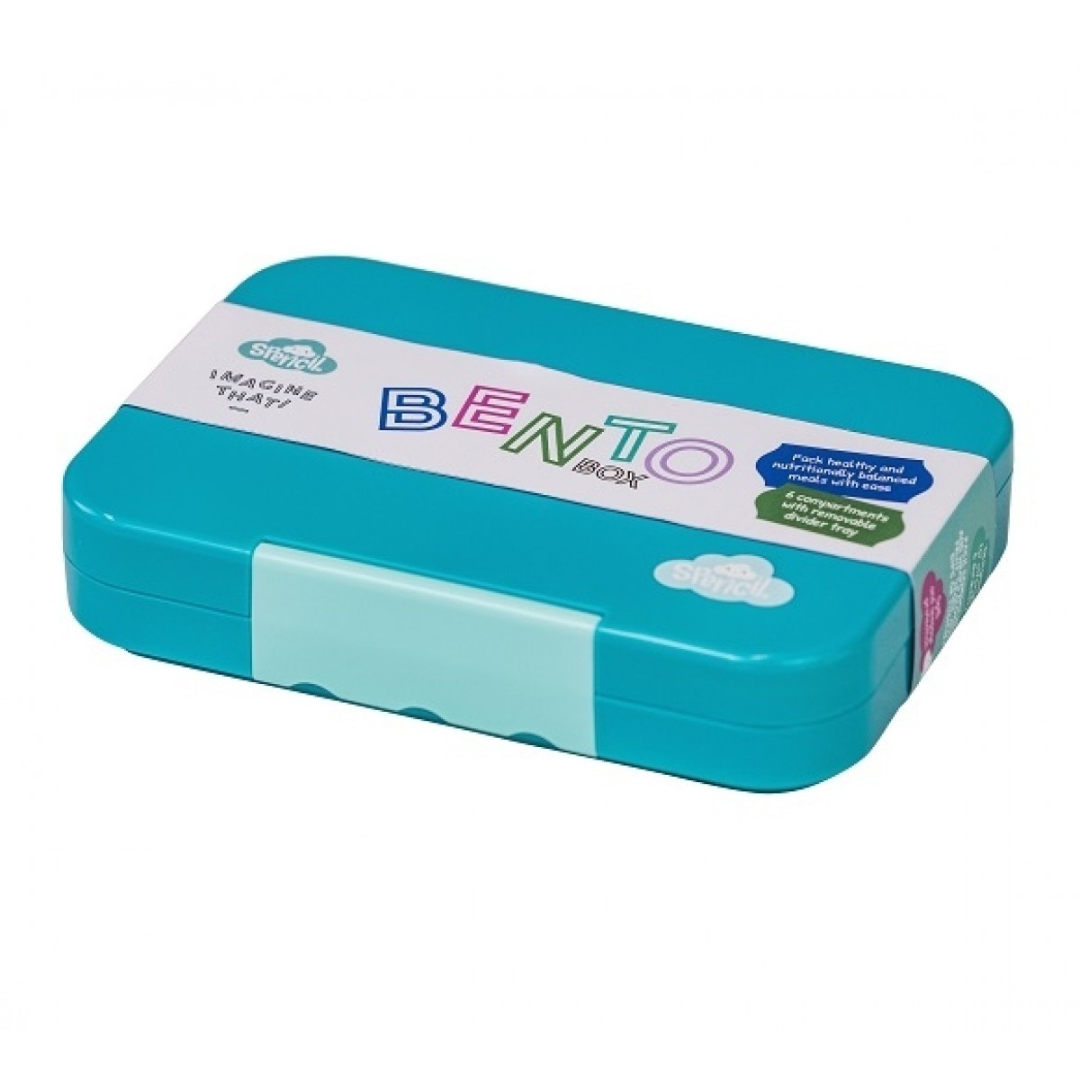 Spencil Big Bento Box - Teal - School Locker