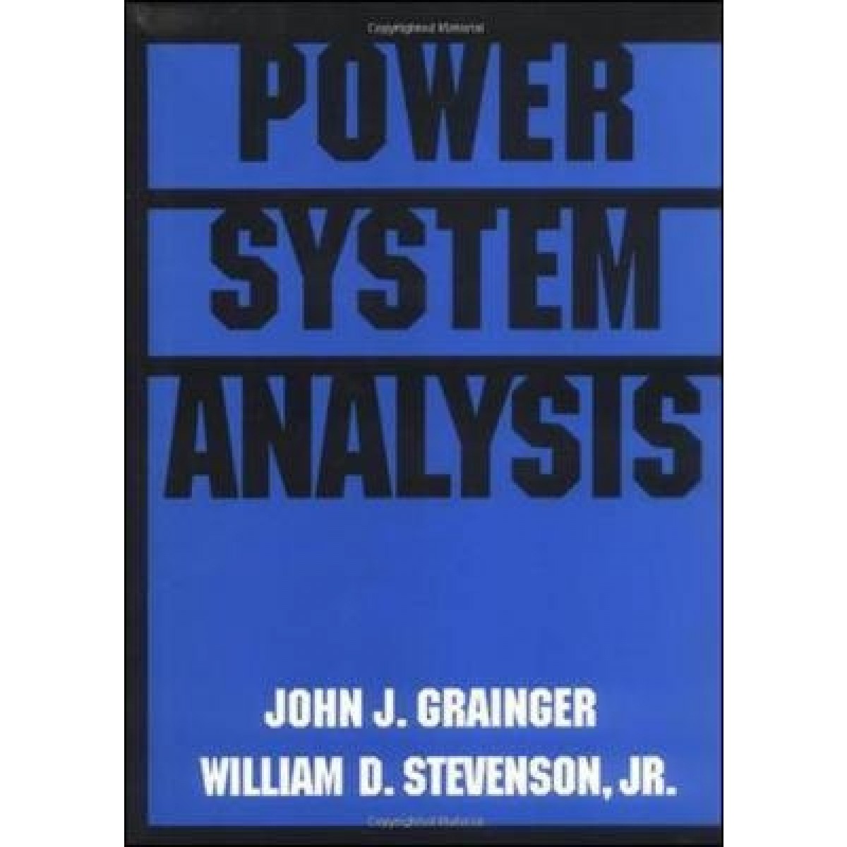 Power System Analysis - School Locker