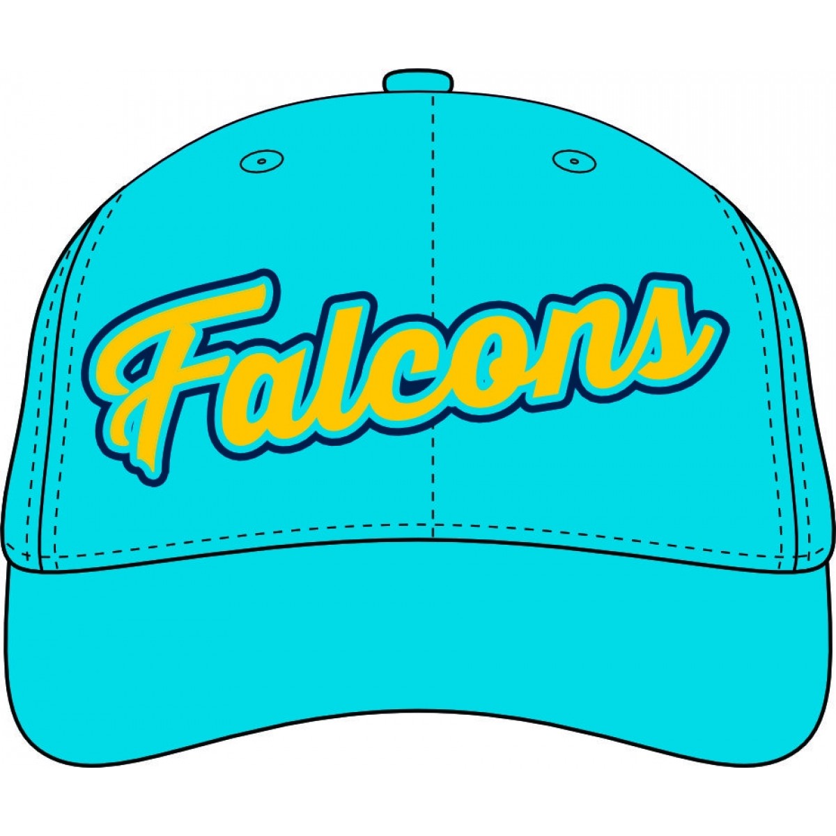 Supporter Cap Cyan - School Locker