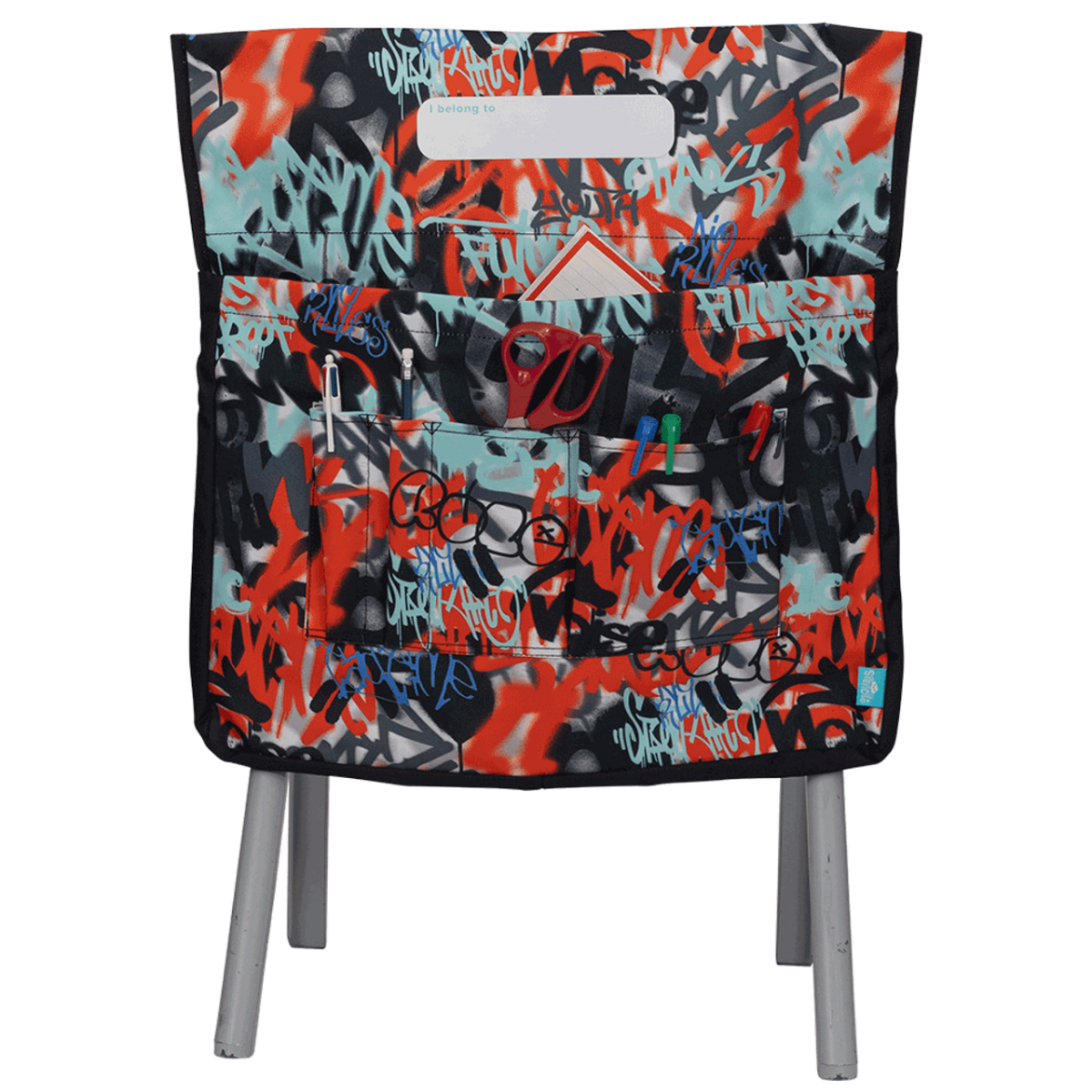 Spencil Chair Organiser - Urban Scrawl - School Locker