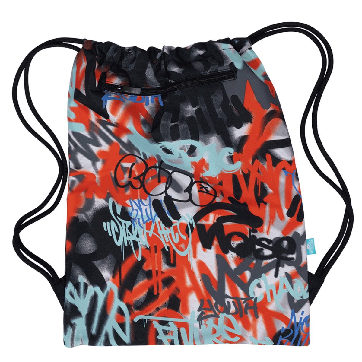 Spencil Big Drawstring Bag - Urban Scrawl - School Locker