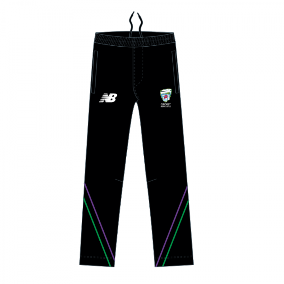 Male Adult Match Cricket Pants (Black) - School Locker