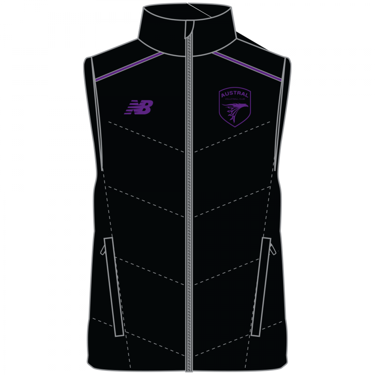 Puffer Vest - School Locker