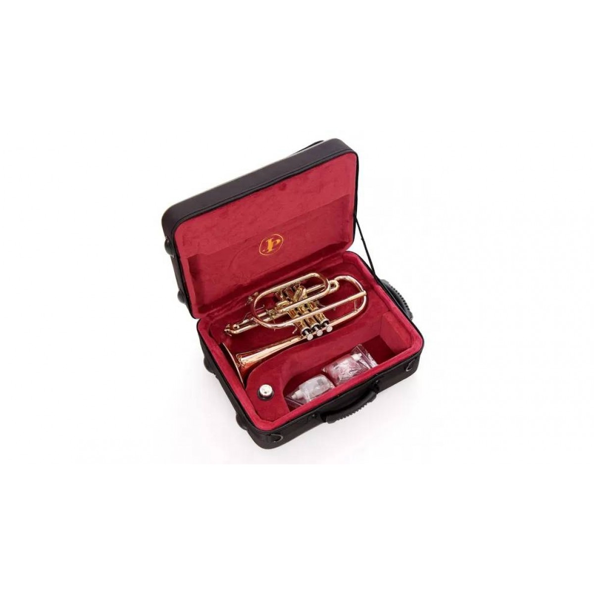 John Packer Cornet- Bb - Smith-Watkins - gold lacquer - School Locker