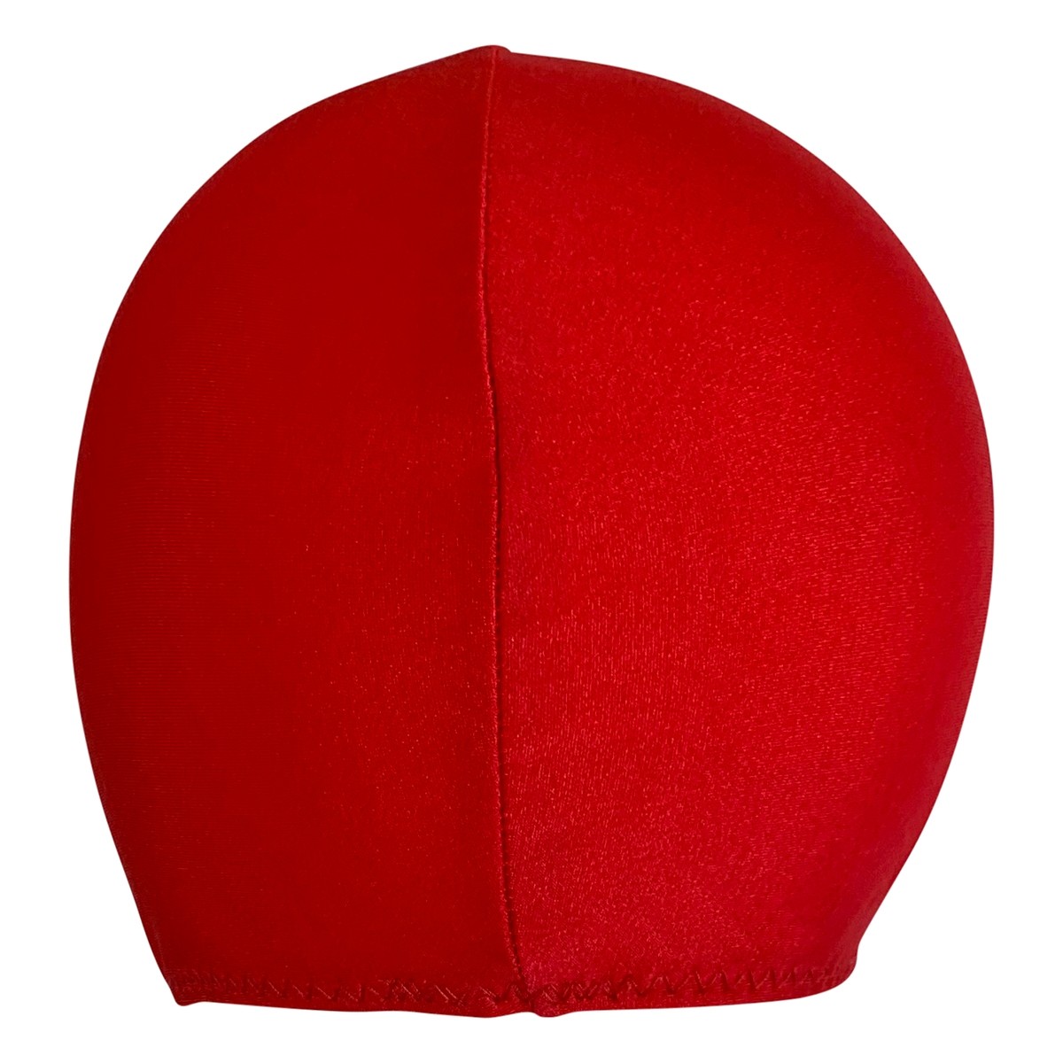 Swim Cap Polyester Plain Red OS - School Locker
