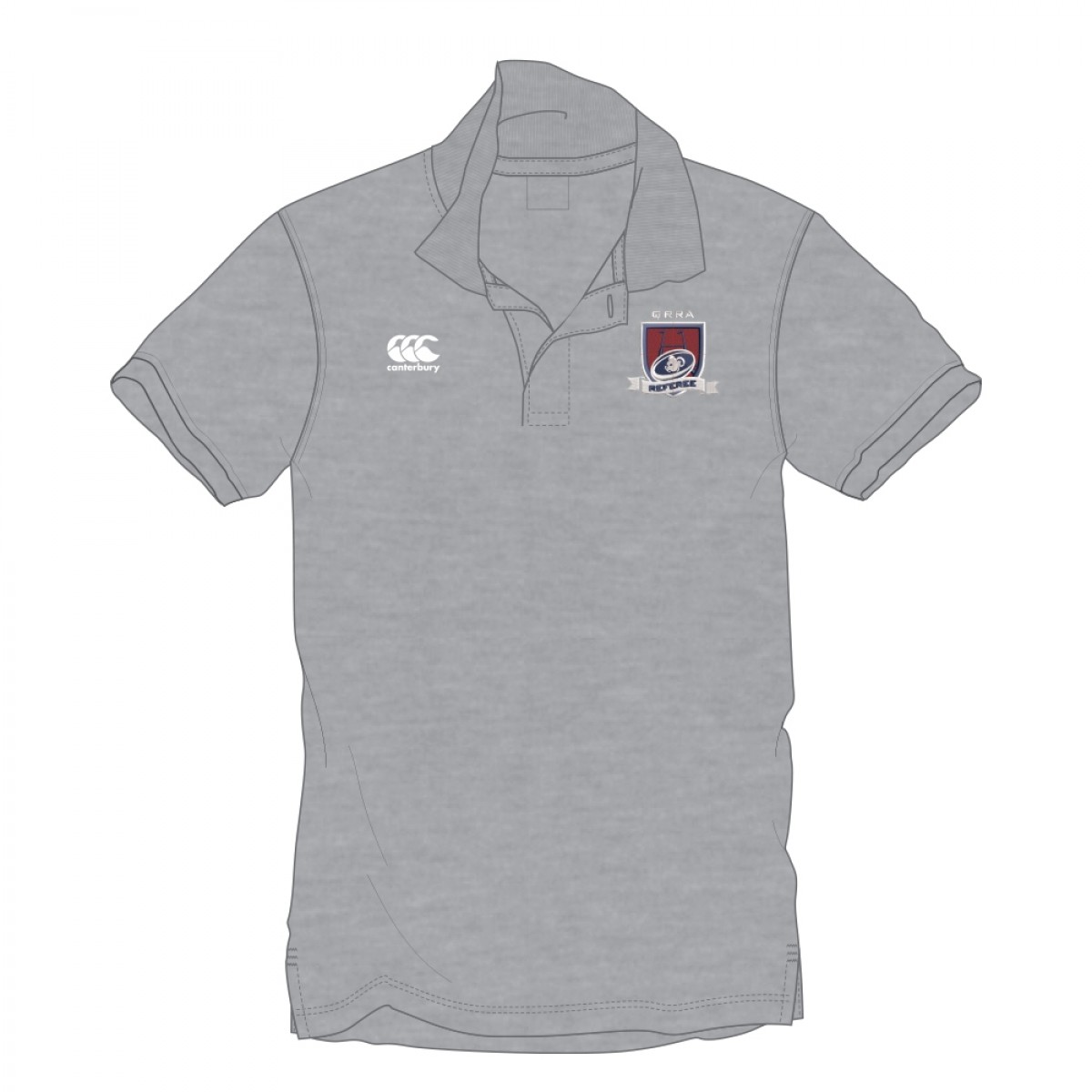 Grey Waimak Polo - School Locker