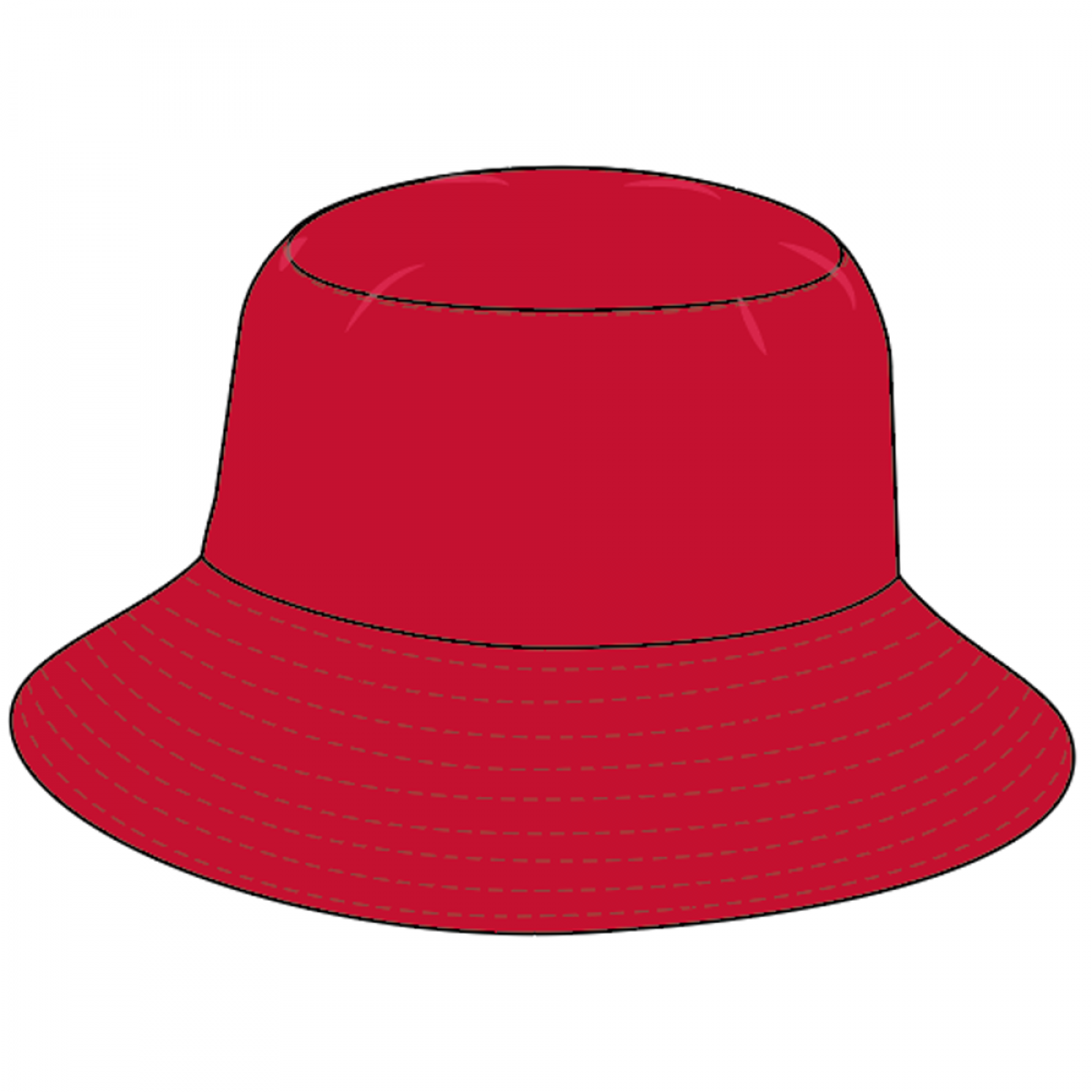 House Bucket Hat O’Connor (Red) - School Locker