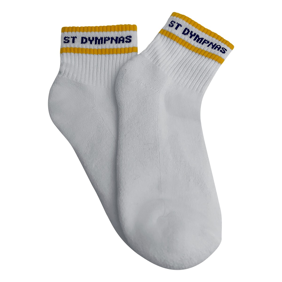 Socks White Logo - School Locker