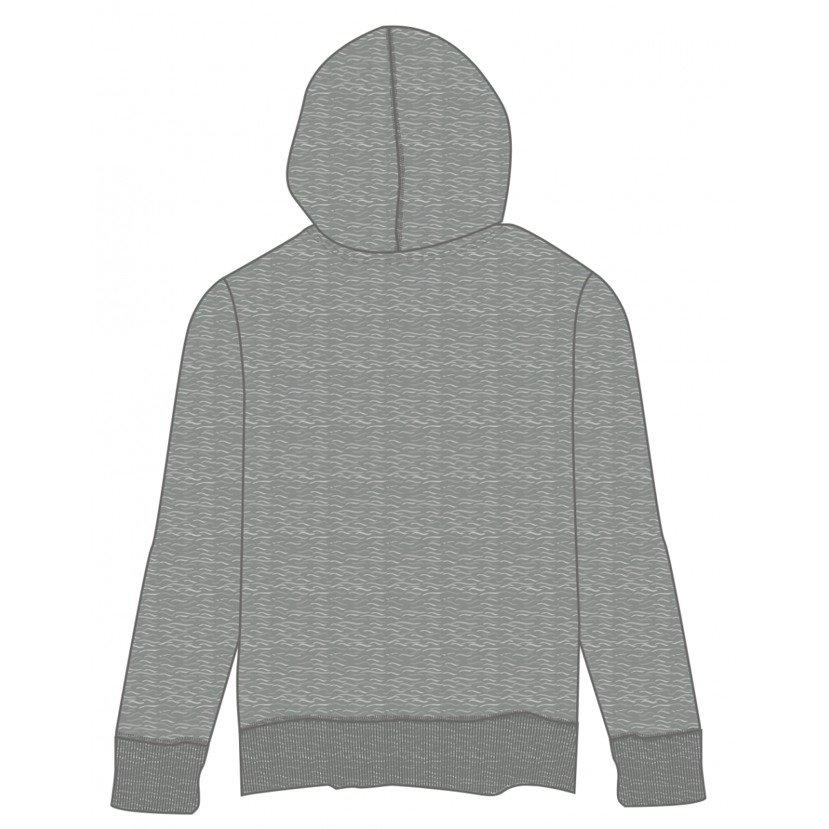 ACU Mens Grey Zip Jacket Hoodie Shield Logo - School Locker