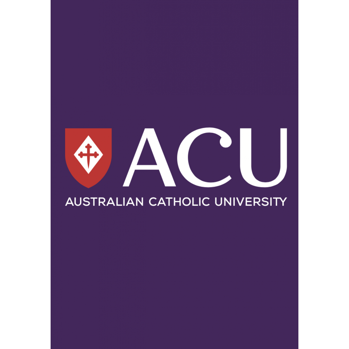 ACU Mens Purple Zip Jacket Hoodie Shield Logo - School Locker