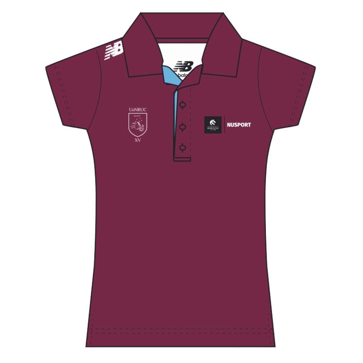 UON Rugby Club Polo - Female - School Locker