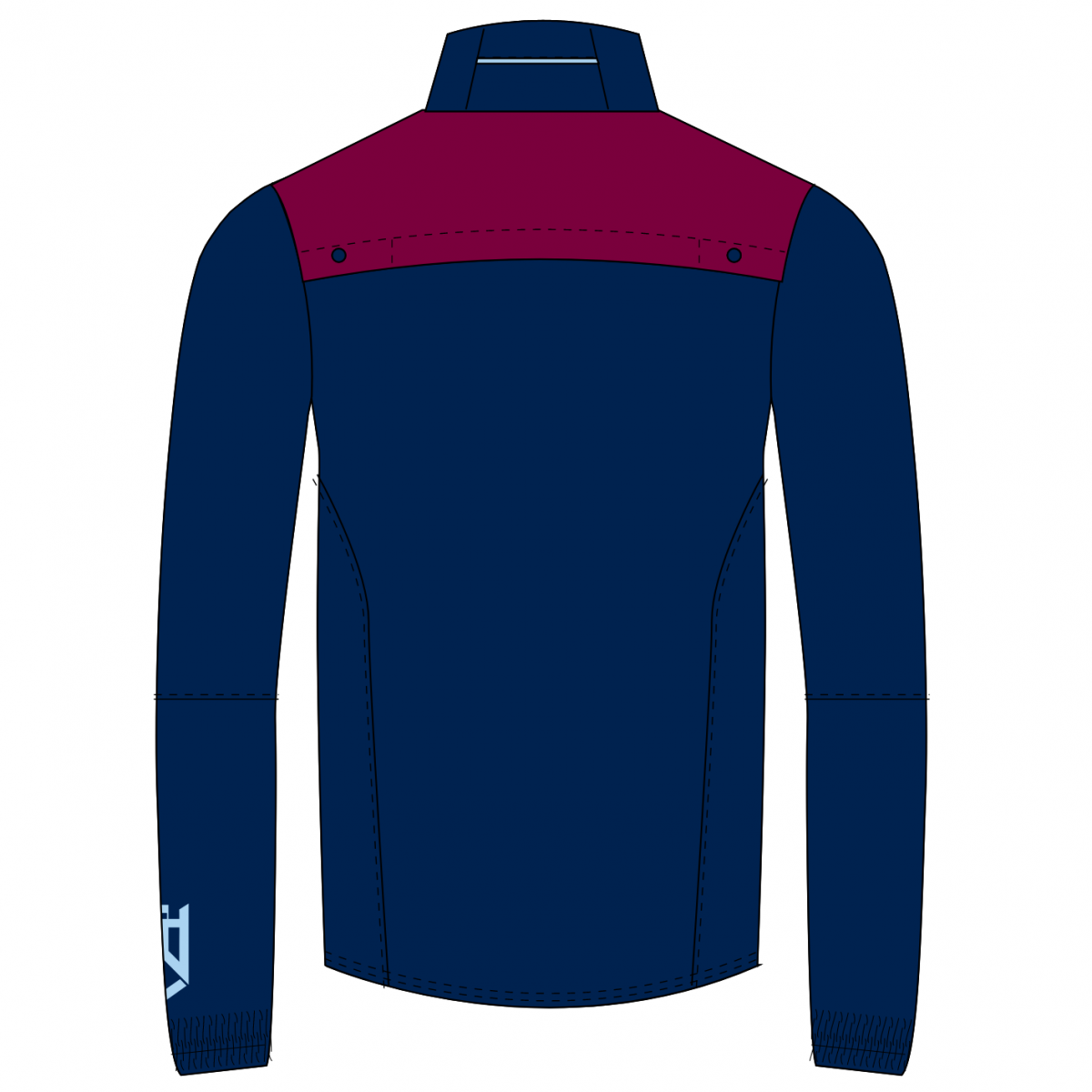 Female Track Jacket - Quarter Zip - School Locker