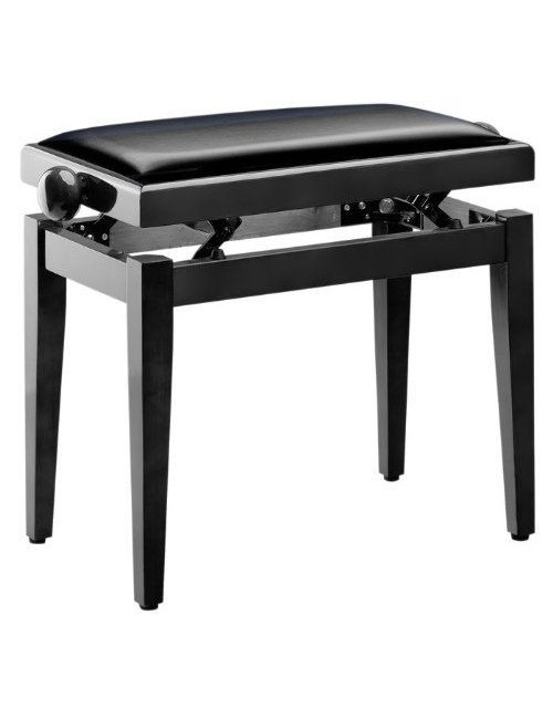 QUIK LOK PB100BKS Height-adjustablewood piano bench with seat - School ...
