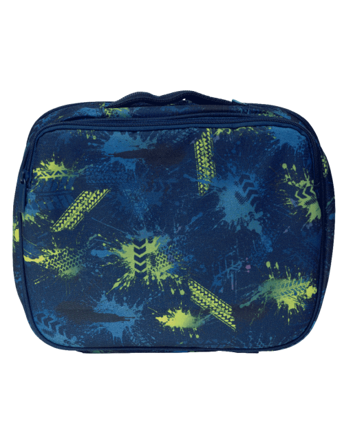 Spencil Big Cooler Lunch Bag - Mega Wheels - School Locker