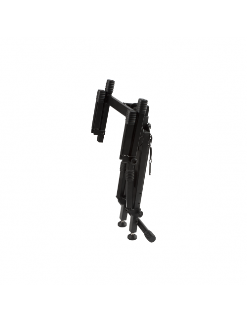 Quik Lok BS625 Heavy-duty Adjustable Amplifier Stand Black - School Locker