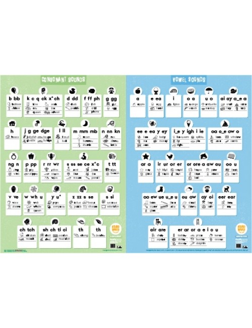 Firefly Education Sound Waves Spelling Standard Teaching Charts ...