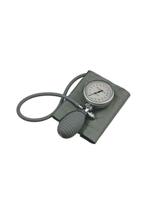 Axis Health Basic One Hand Aneroid Sphygmomanometer - Silver, Latex ...