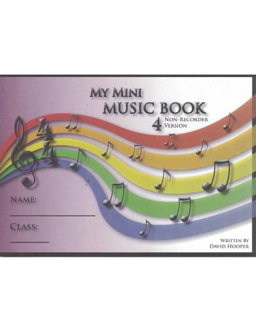My Mini Music Books My Mini Music Books My Mini Music Book 4 NON Recor ...