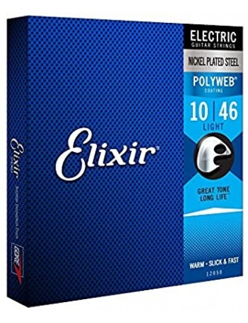 Elixir Guitar Strings Electric Polyweb Light 10-46 - School Locker