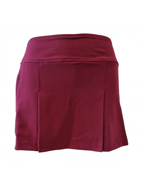 Mount Stuart Primary Skort Stretch Twill Maroon - School Locker