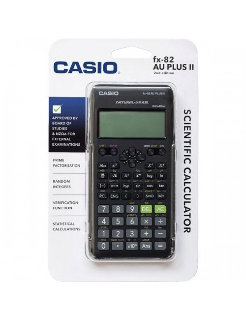 Casio FX-82AU PLUS II 2nd Edition Scientific Calculator - School Locker