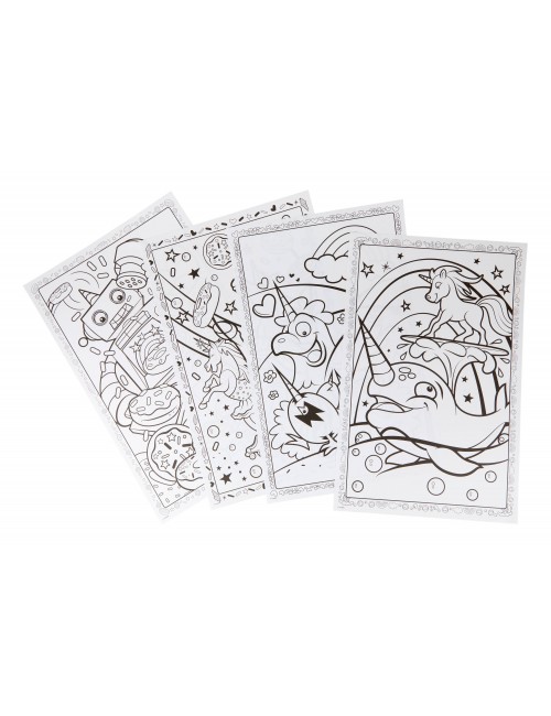 Crayola Giant Colouring Pages - Uni Creatures - School Locker