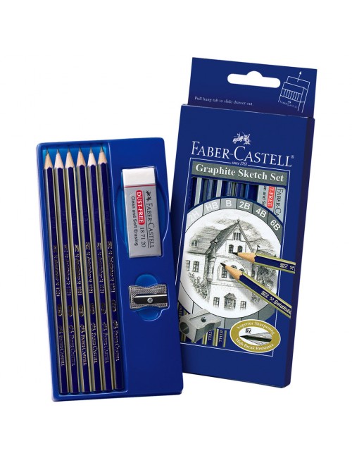 Faber-Castell Graphite Sketch Set - School Locker