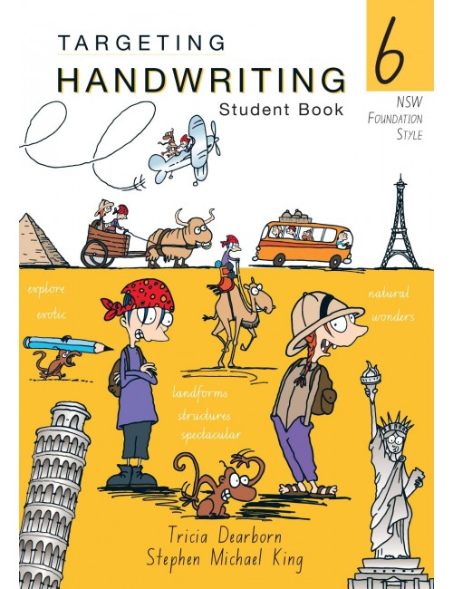 Pascal Press NSW Targeting Handwriting Student Book Year 6 - School Locker