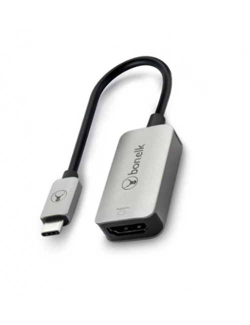 BONELK USB-C to 4K HDMI Adapter (15cm) - Space Grey - School Locker