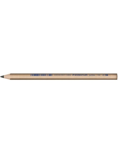 staedtler natural jumbo triangular pencil 2B - School Locker