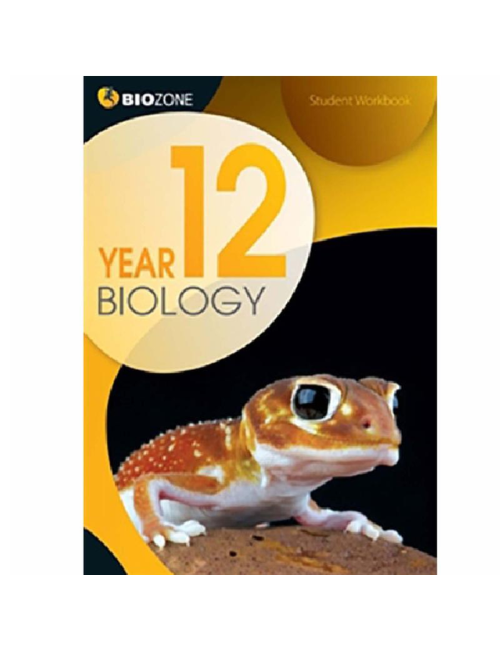 BIOZONE Year 12 Biology Student Edition - School Locker