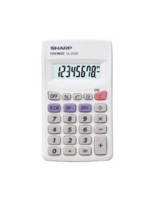 Sharp Calculator EL233SB Battery - School Locker