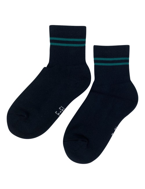 Navy & Teal Sock Sports - School Locker