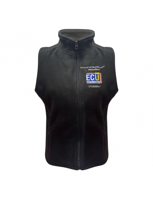 Fleece Nursing Student Vest Mens - School Locker