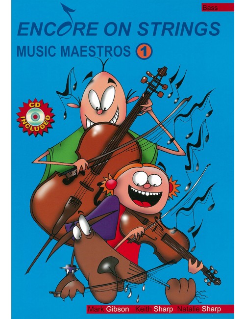 Accent Encore On Strings Music Maestros Bass Book 1 - School Locker