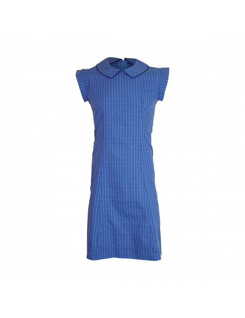 Dress Check Blue - School Locker