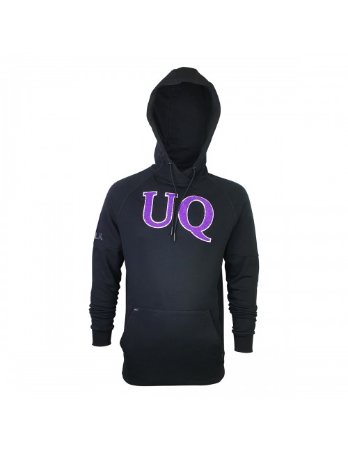 UQ Mens Pullover Hoodie - Black - School Locker