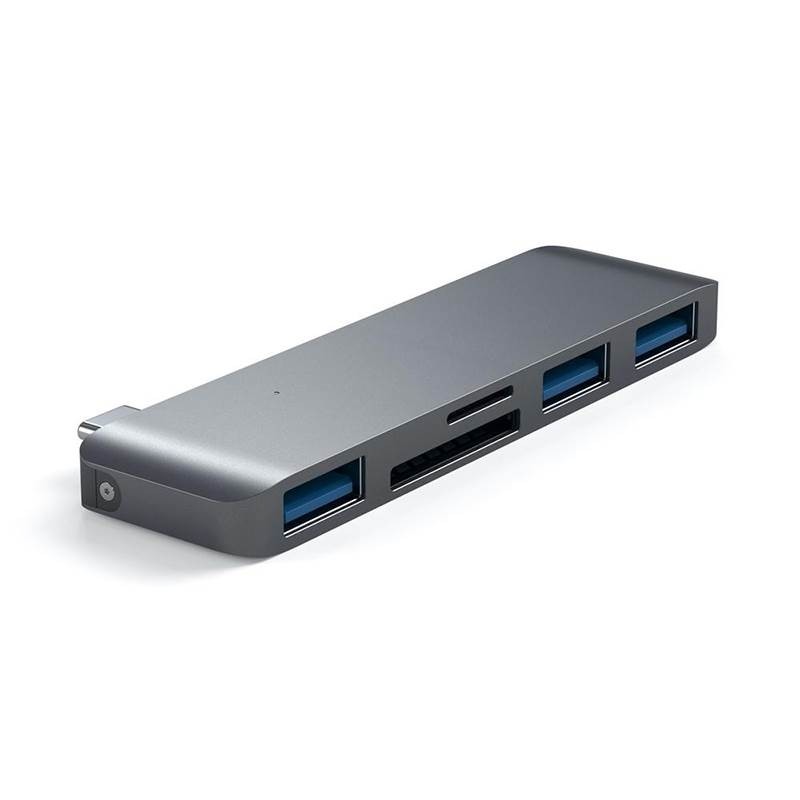 SATECHI Type-C USB Combo Hub (Space Grey) - School Locker SATECHI Type-C USB Combo Hub (Space Grey) - School Locker