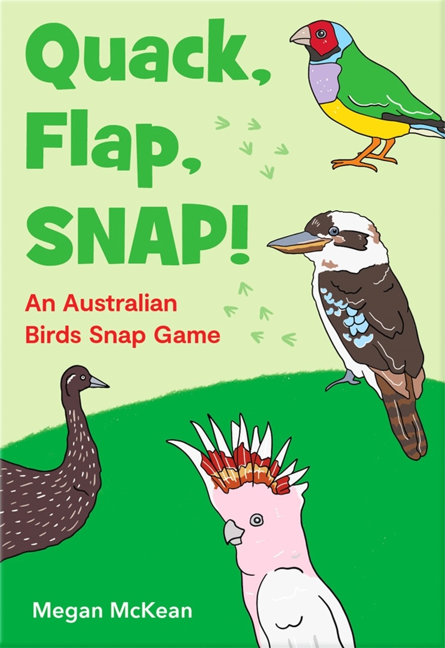 Thames and Hudson Ltd Quack, Flap, SNAP! An Australian Birds Snap Game ...