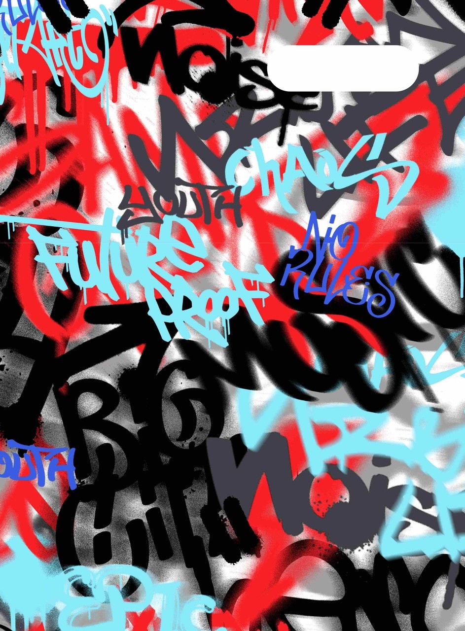 Spencil Scrapbook Cover - Urban Scrawl - School Locker