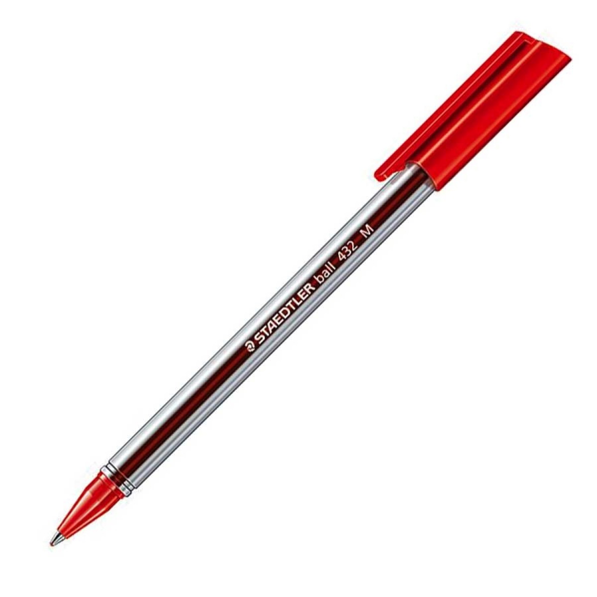 Staedtler Ball 432 M Red - St Philip's Christian College Uniform Shop